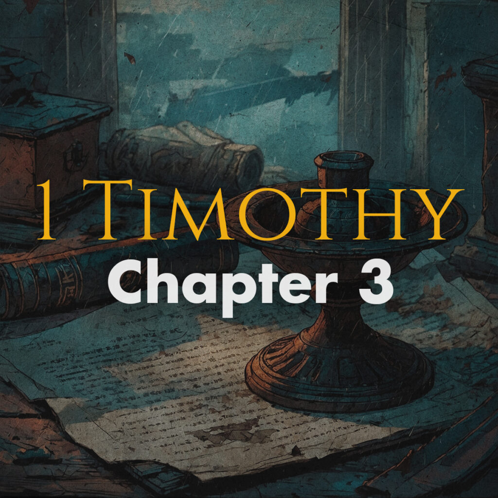 1 Timothy Chapter 3 - Detailed Bible Study and Analysis | Devotion