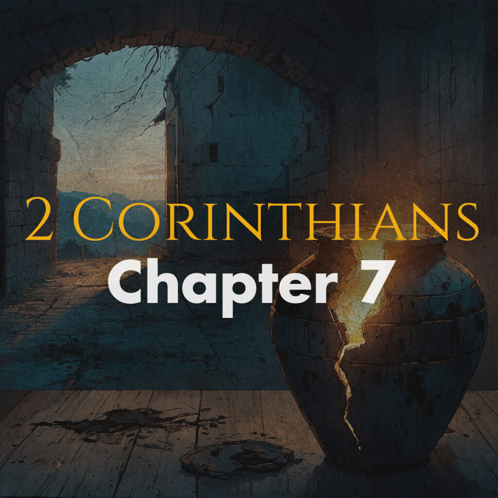 2 Corinthians Chapter 7 - Detailed Bible Study and Analysis | Devotion