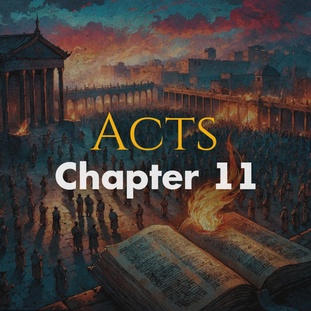 Acts Chapter 11 - Detailed Bible Study and Analysis | Devotion
