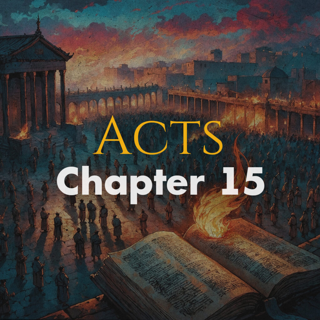 Acts Chapter 15 - Detailed Bible Study and Analysis | Devotion