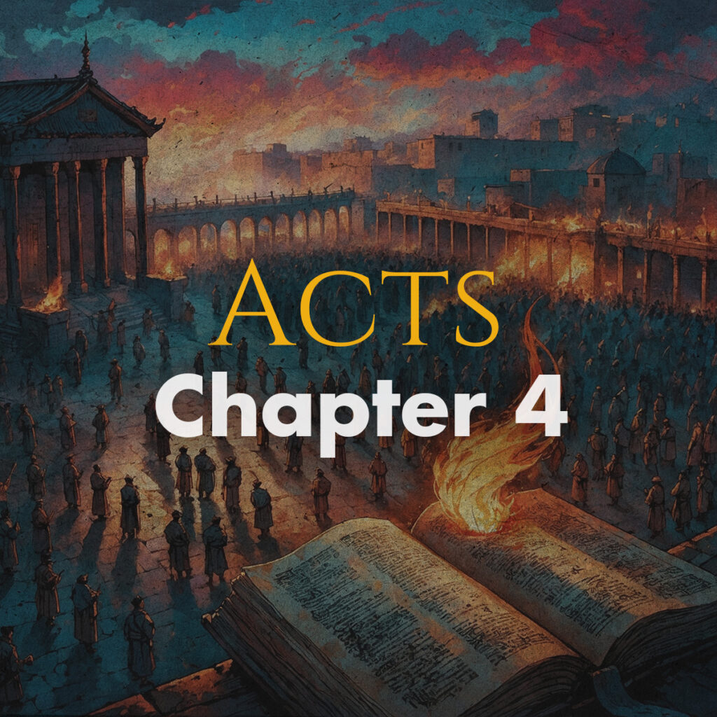 Acts Chapter 4 - Detailed Bible Study and Analysis | Devotion