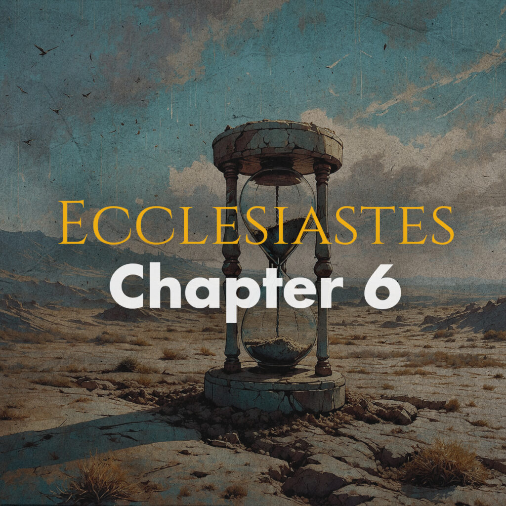 Ecclesiastes Chapter 6 - Detailed Bible Study and Analysis | Devotion