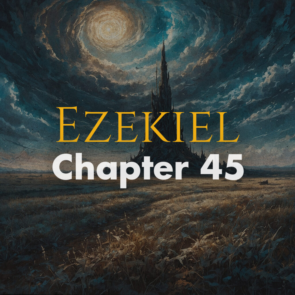 Ezekiel 45:20 - Deep Dive into a Single Verse | Devotion