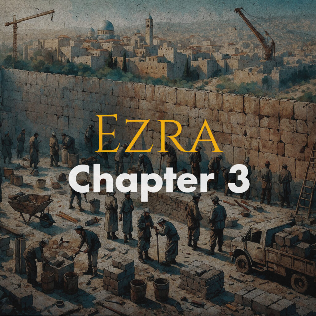 Ezra Chapter 3 - Detailed Bible Study and Analysis | Devotion