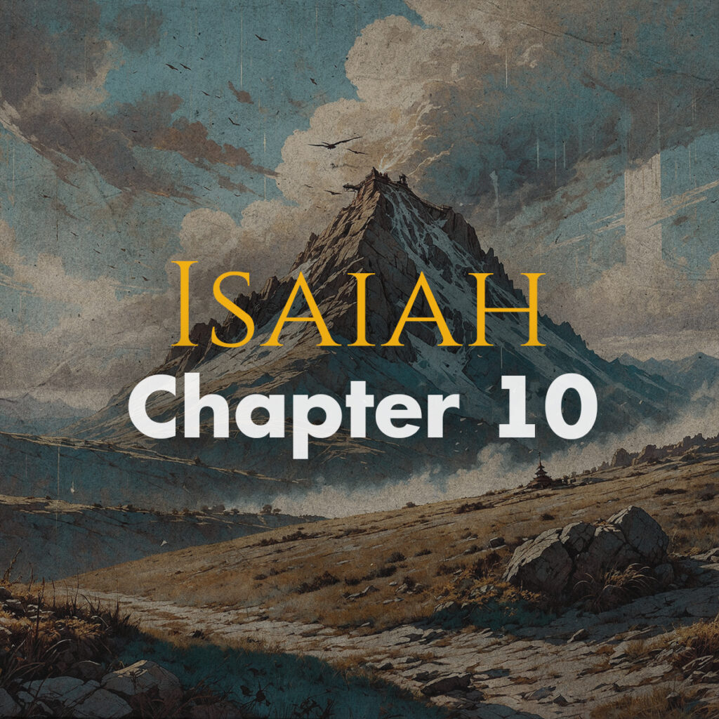 Isaiah Chapter 10 - Detailed Bible Study and Analysis | Devotion