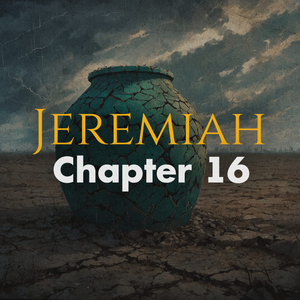Jeremiah Chapter 16 - Detailed Bible Study and Analysis | Devotion