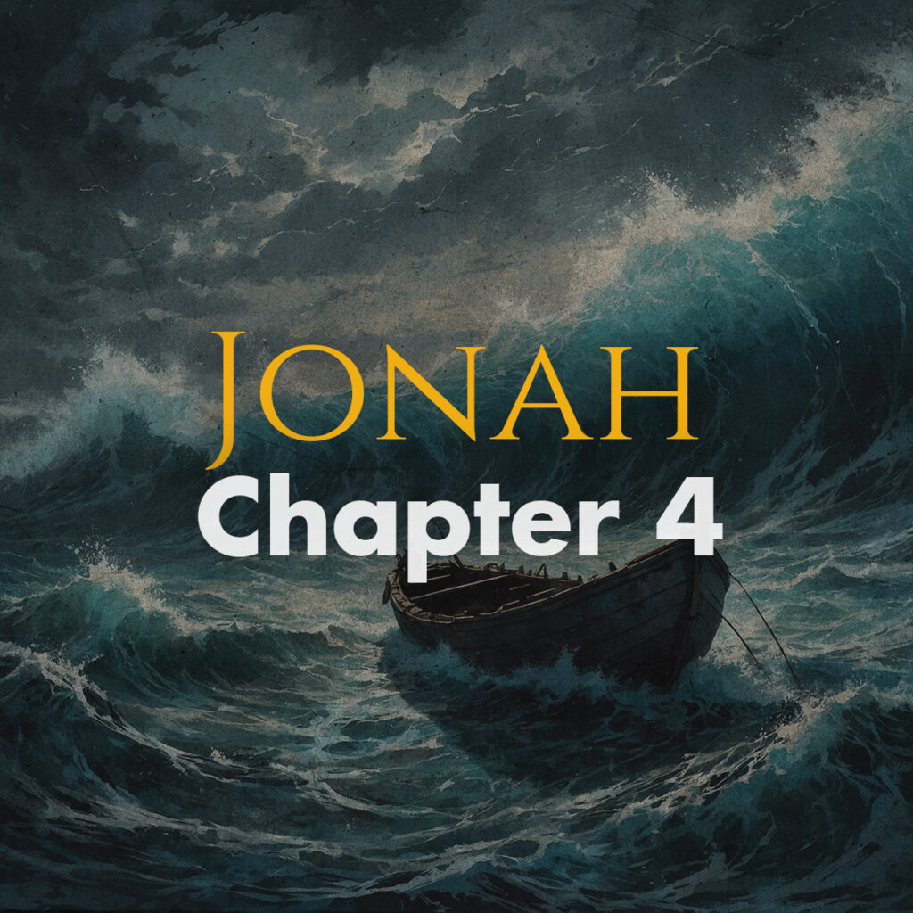Jonah Chapter 4 - Detailed Bible Study and Analysis | Devotion