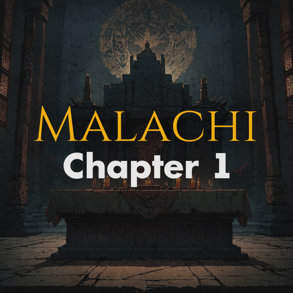 Malachi Chapter 1 - Detailed Bible Study and Analysis | Devotion