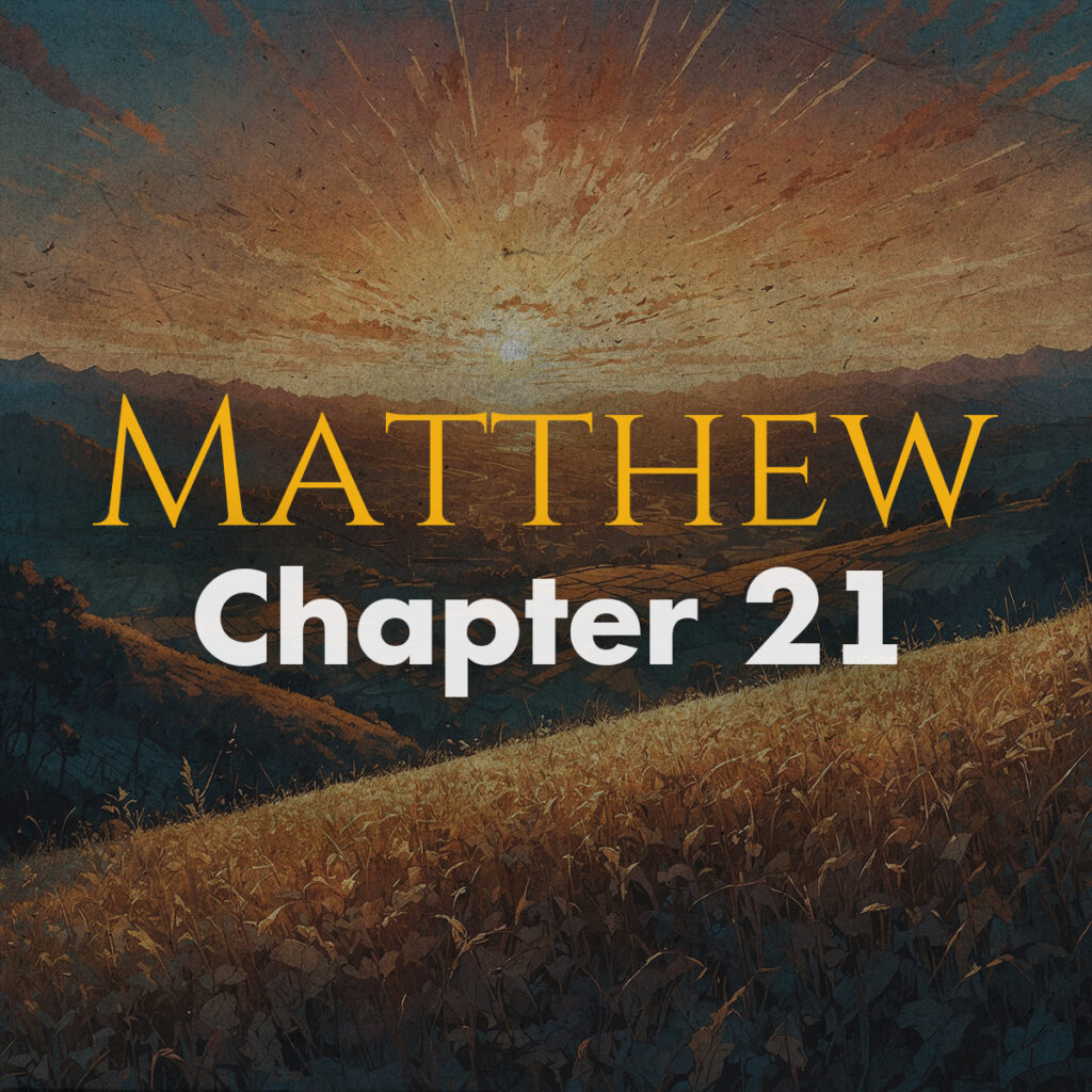 Matthew Chapter 21 - Detailed Bible Study and Analysis | Devotion