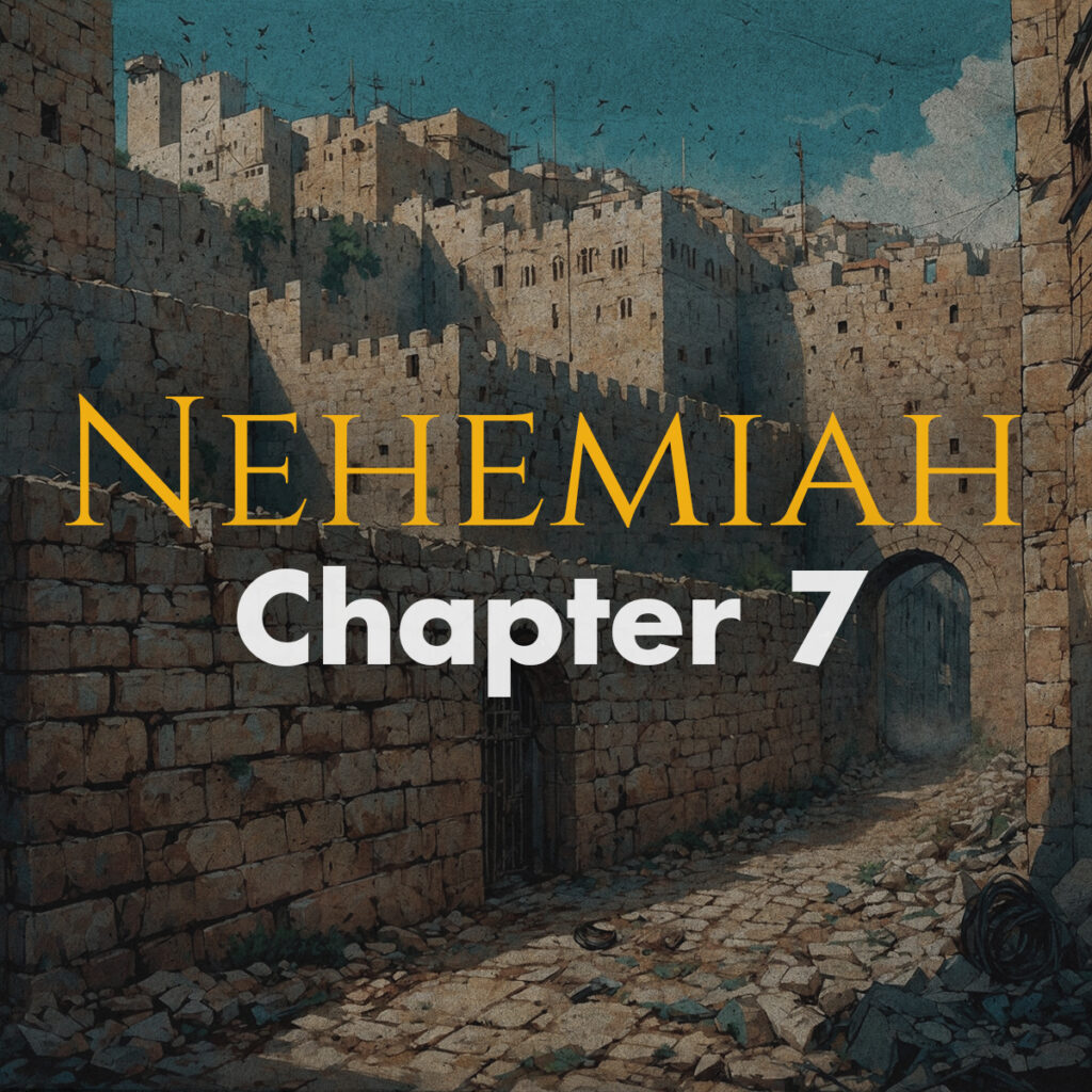 Nehemiah Chapter 7 - Detailed Bible Study and Analysis | Devotion