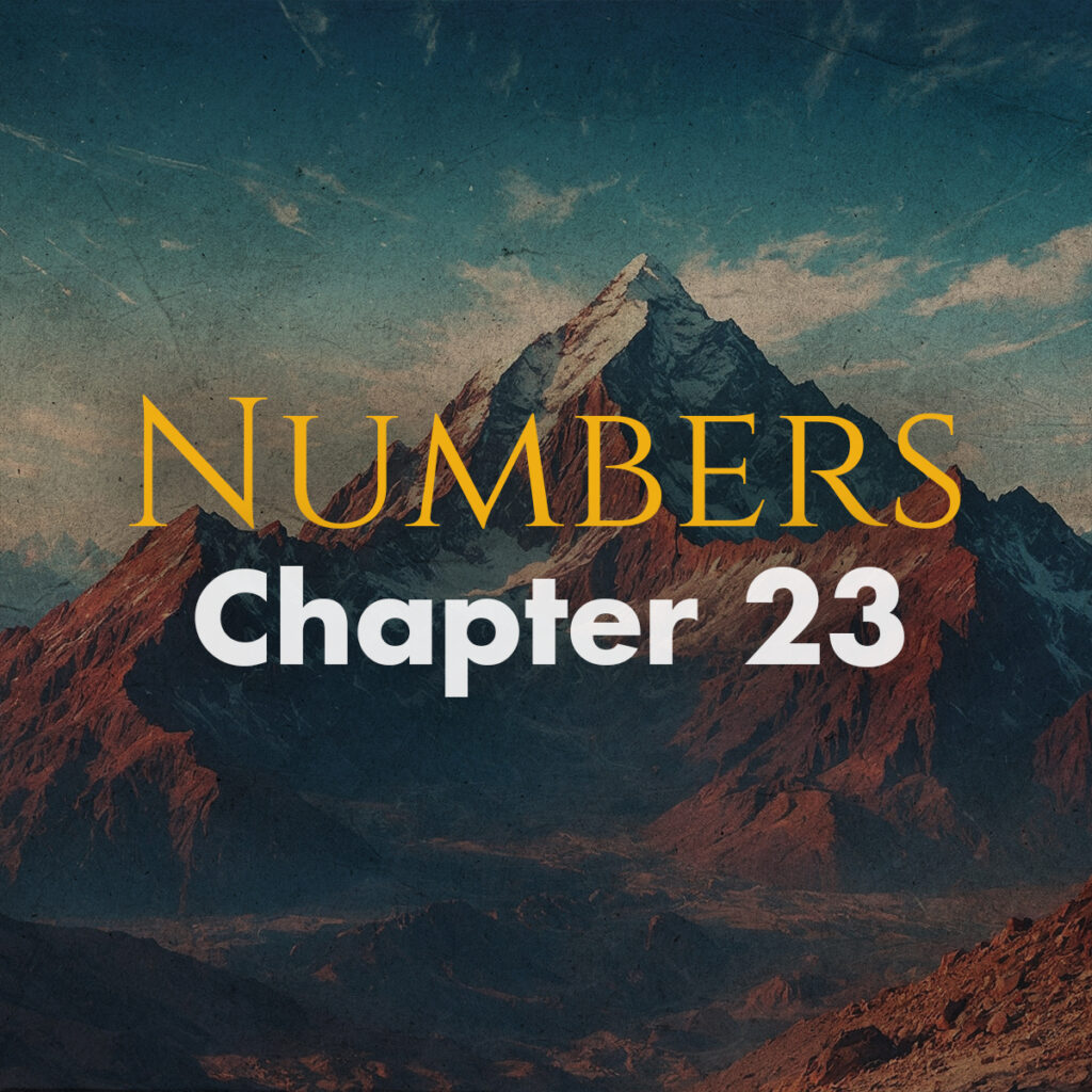 Numbers Chapter 23 - Detailed Bible Study and Analysis | Devotion