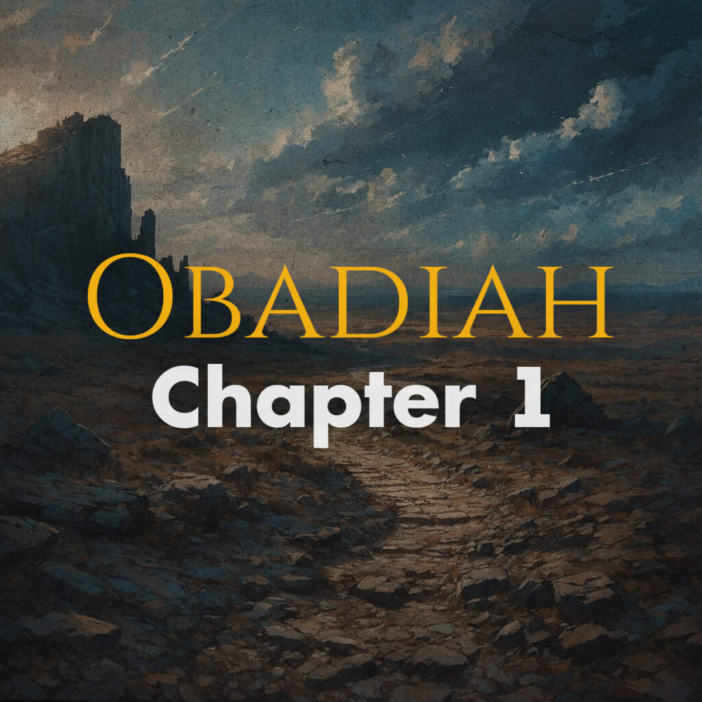 Obadiah Chapter 1 - Detailed Bible Study and Analysis | Devotion