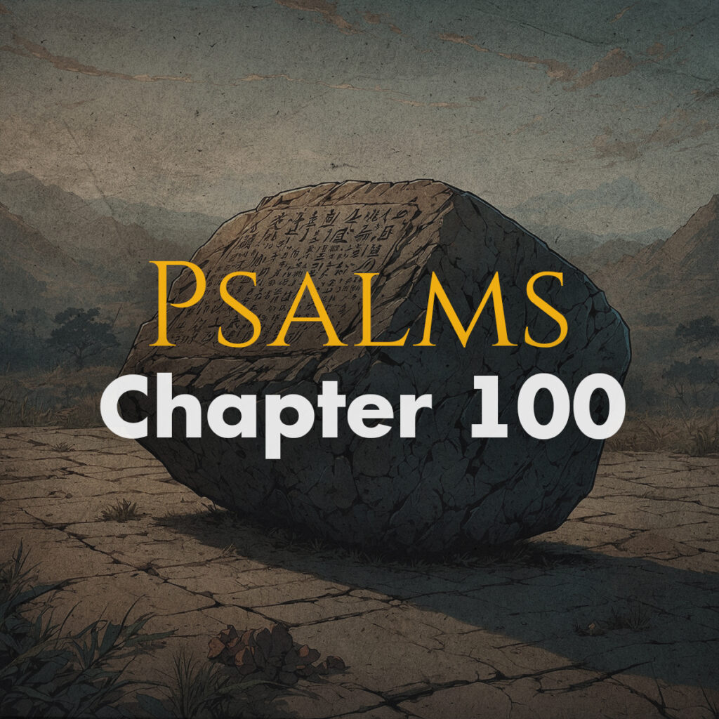 Psalms Chapter 100 - Detailed Bible Study and Analysis | Devotion