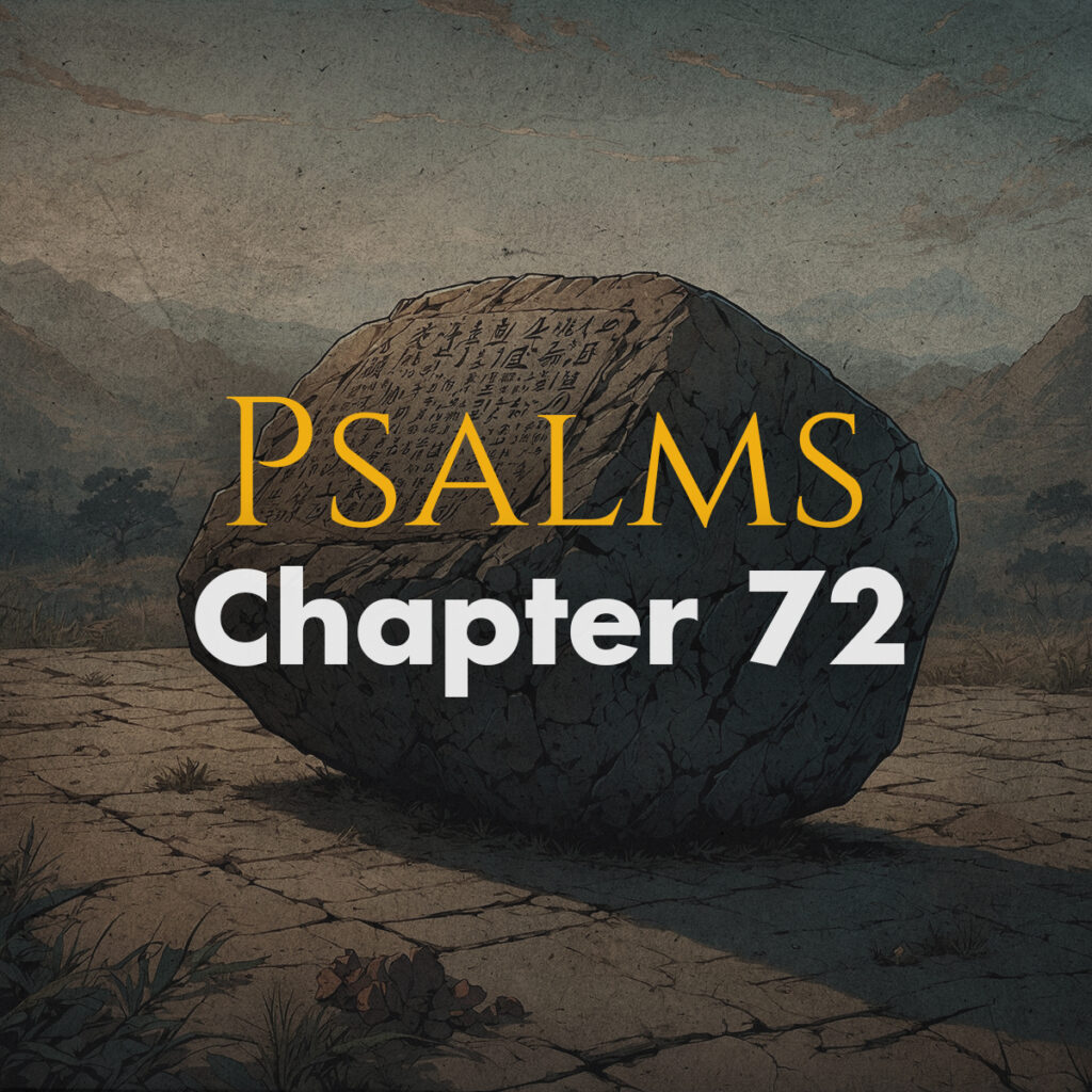 Psalms Chapter 72 - Detailed Bible Study and Analysis | Devotion